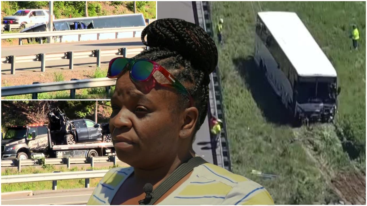 Bus crash survivors describe chaos on I-95 in Virginia: 'Blood ...