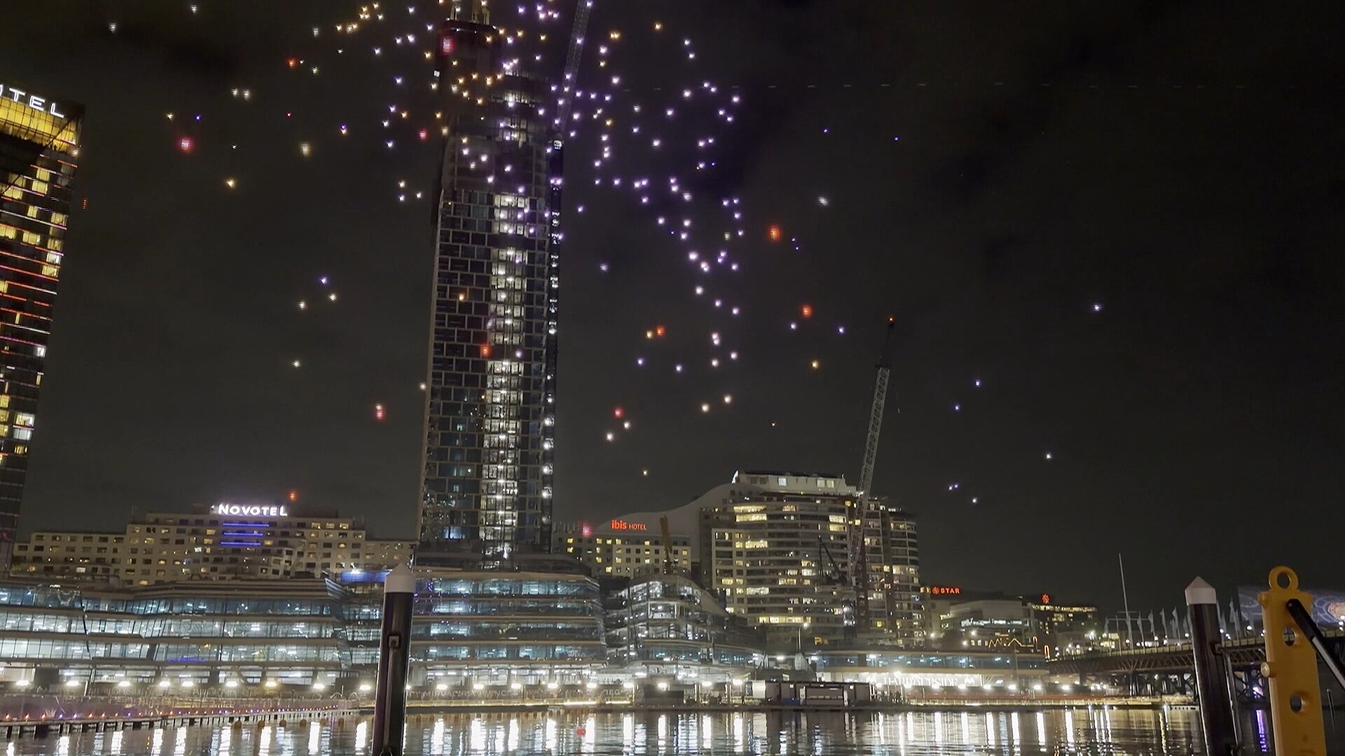 Remaining Vivid Sydney drone shows cancelled following crashes into harbour