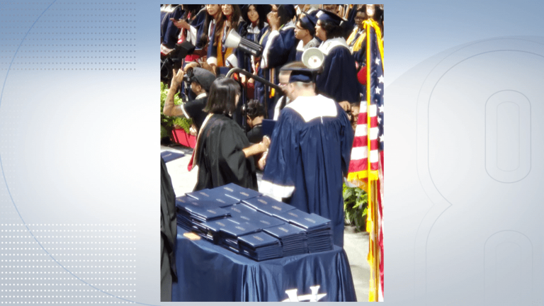 Autistic CCSD student who beat leukemia, manages epilepsy walks ...