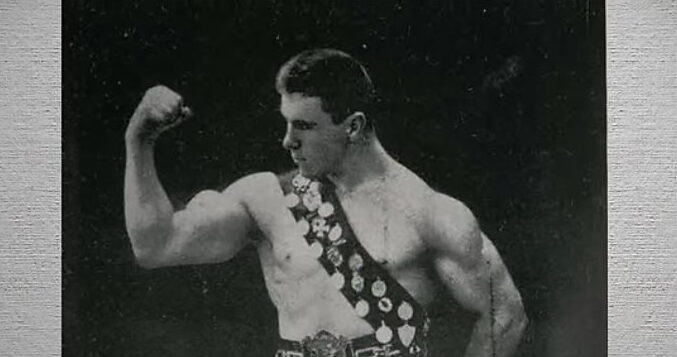 Bodybuilding icons George Hackenschmidt’s inspired workout routine