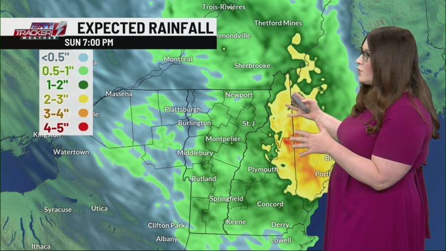 Rain Friday night; some clearing Saturday afternoon