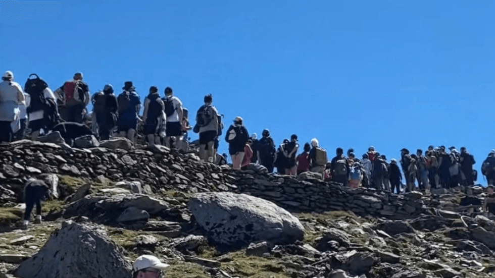Charity hikers booed for dodging 'Alton Towers-like' queues at final ...