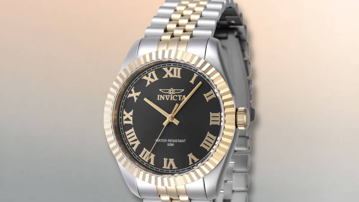 Save 89% on Invicta's stylish quartz watch this weekend – only $55 at ...