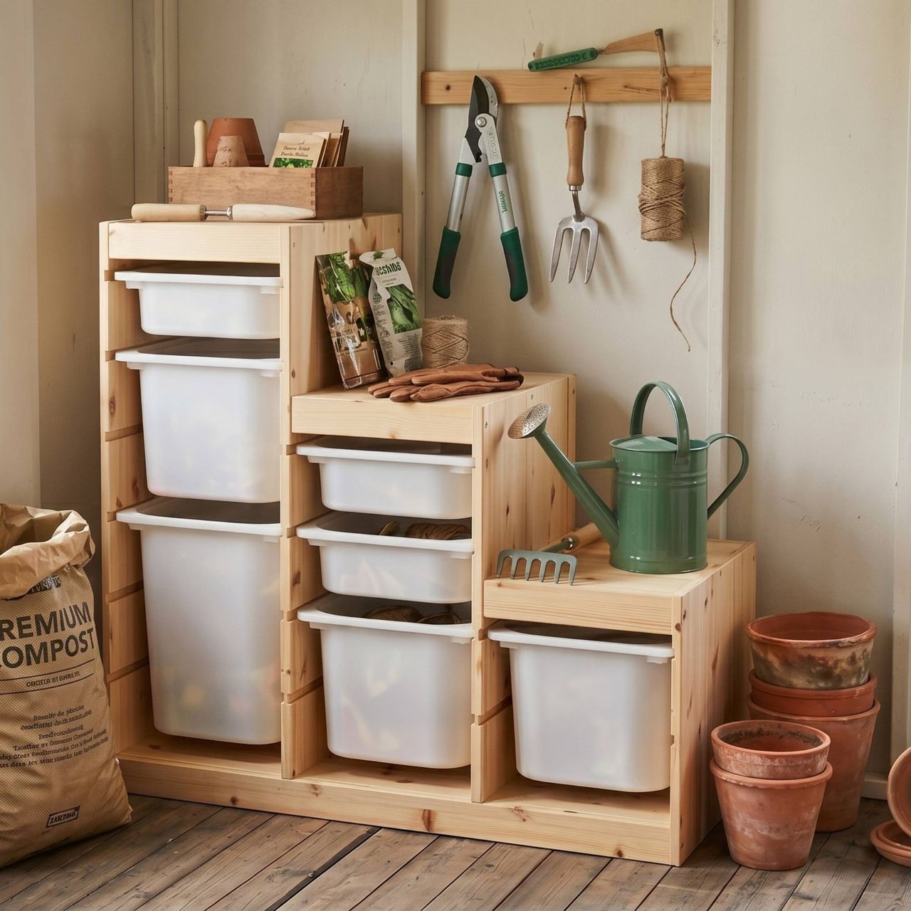 My IKEA toy storage hack might just be the perfect garden shed ...
