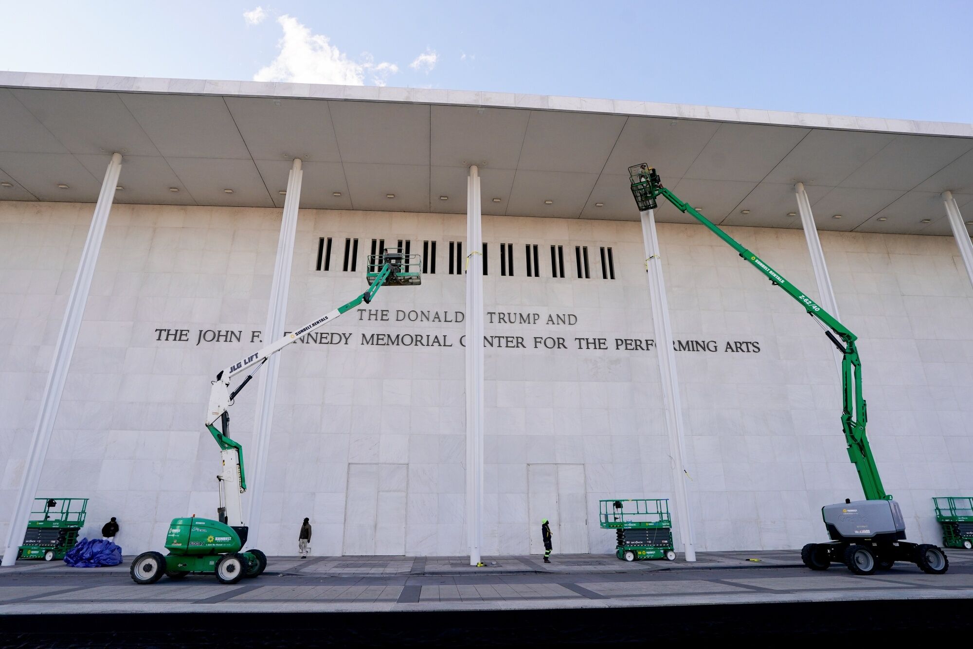 Trump retreats from Kennedy Center project after court loss