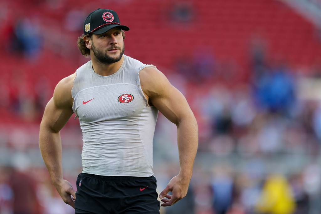 49ers star Nick Bosa reveals return target date from torn ACL: 'I'm ...