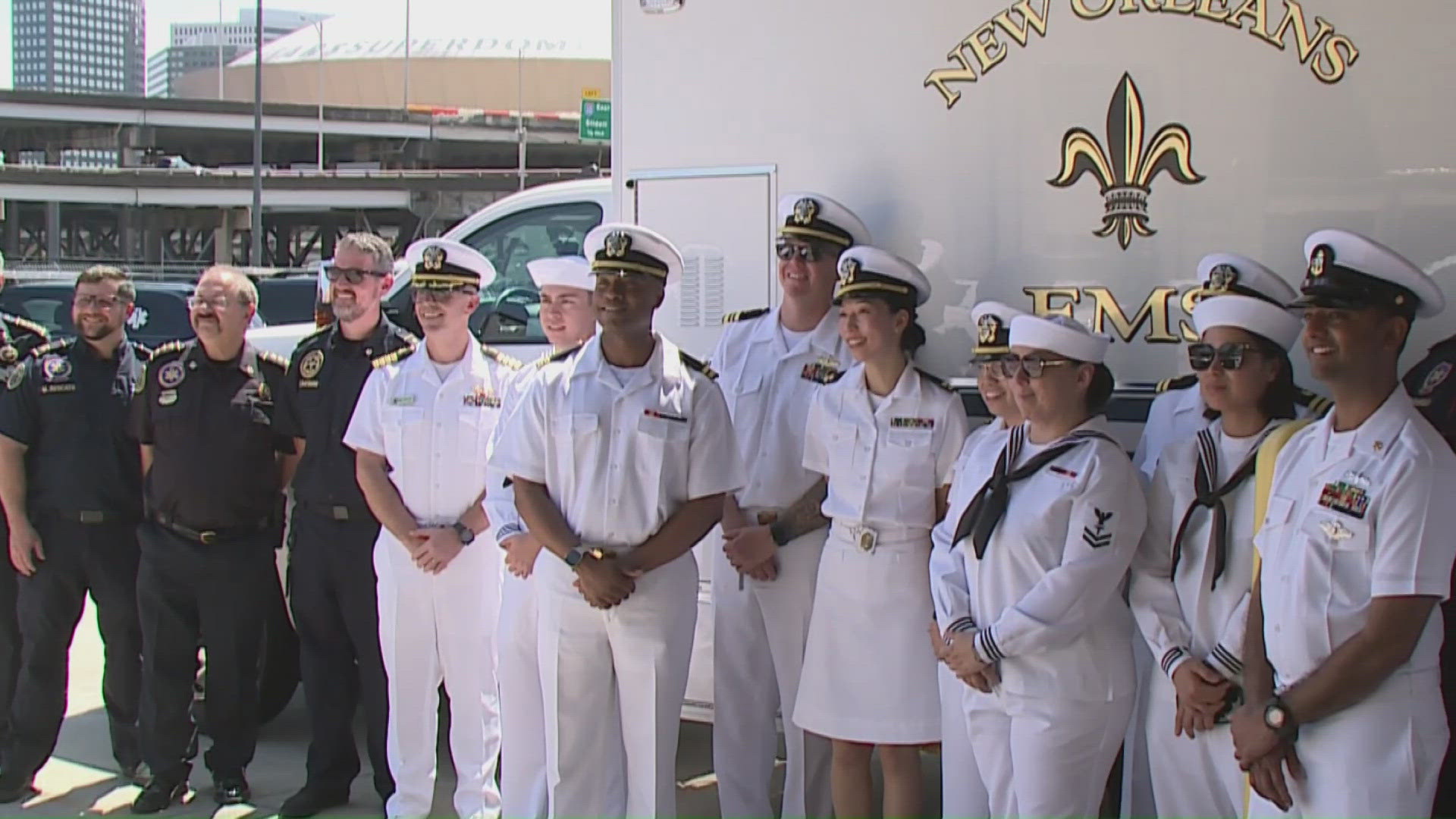 'Really outstanding': New Orleans EMS teaches Navy surgical team ...