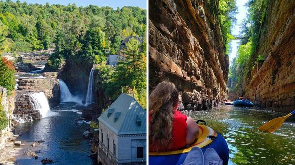 This lazy river near Ontario takes you through a mini 'Grand Canyon ...
