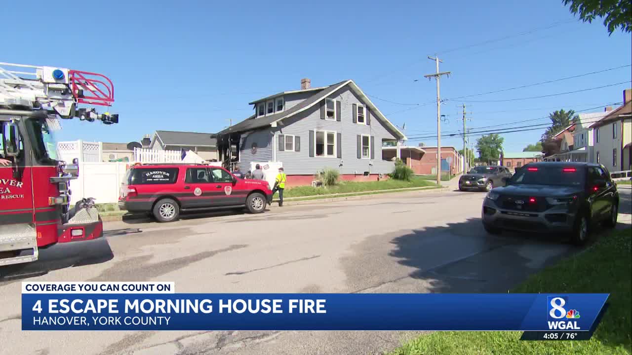 4 people escape burning York County house; 2 pets killed, assistant ...