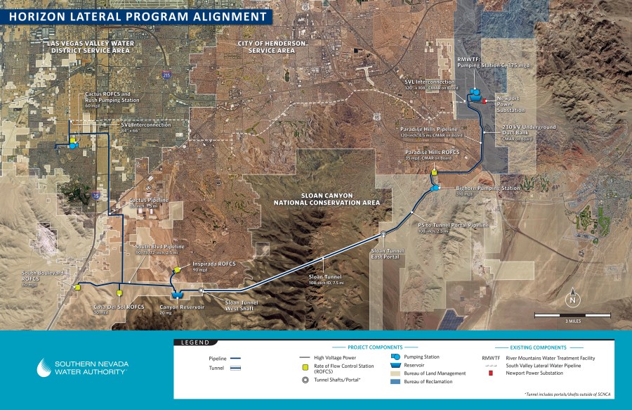 Officials discuss Las Vegas Valley pipeline project