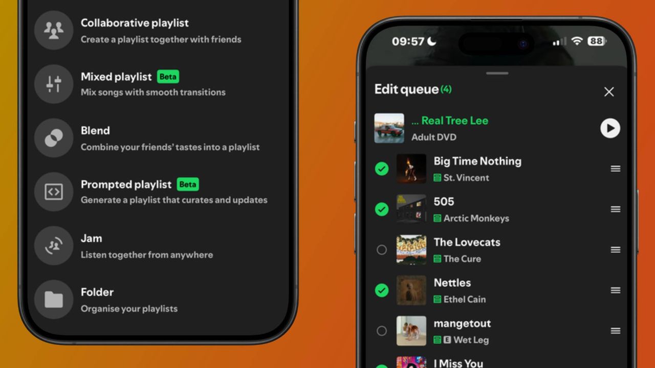 Spotify adds new playback tools and background downloads for iOS users