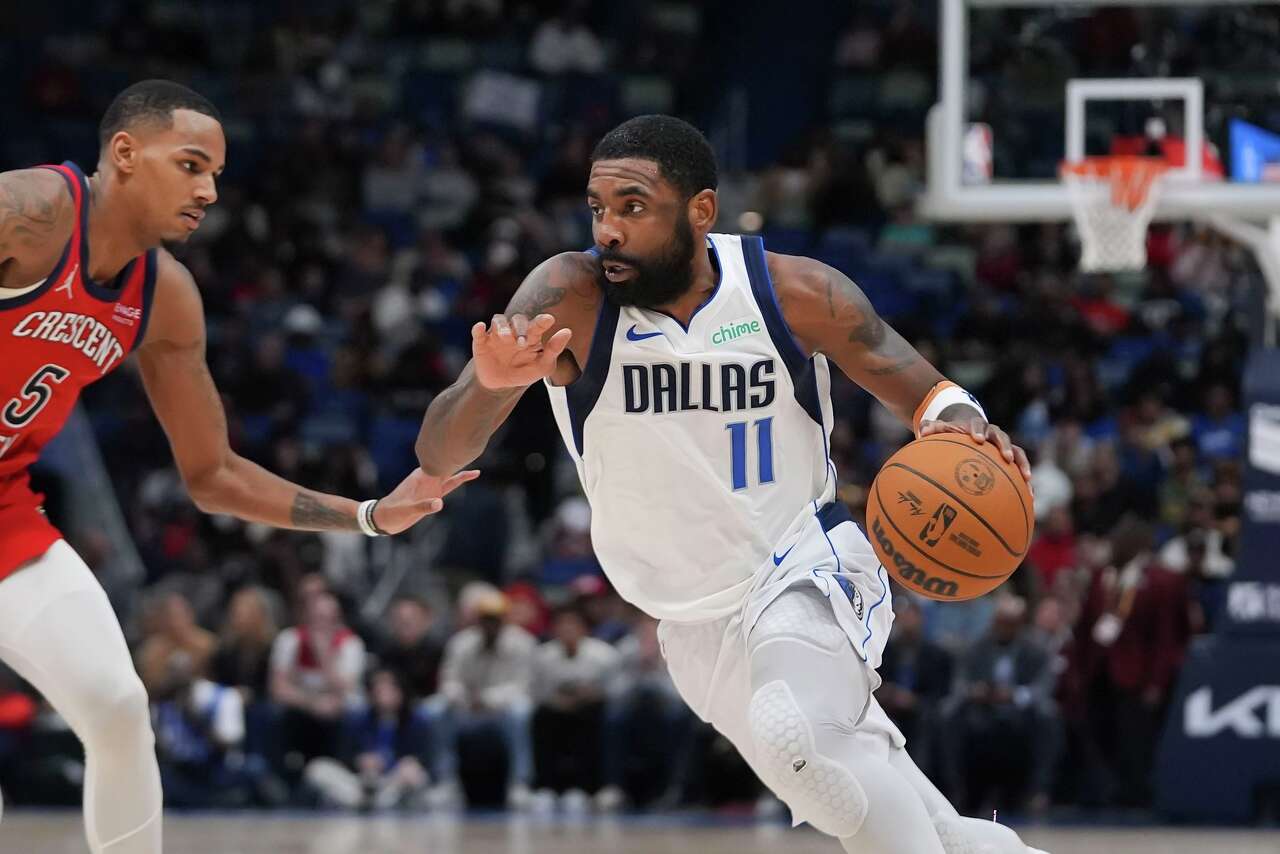 Mike Schmitz optimistic about Kyrie Irving's future with Mavs, pairing ...