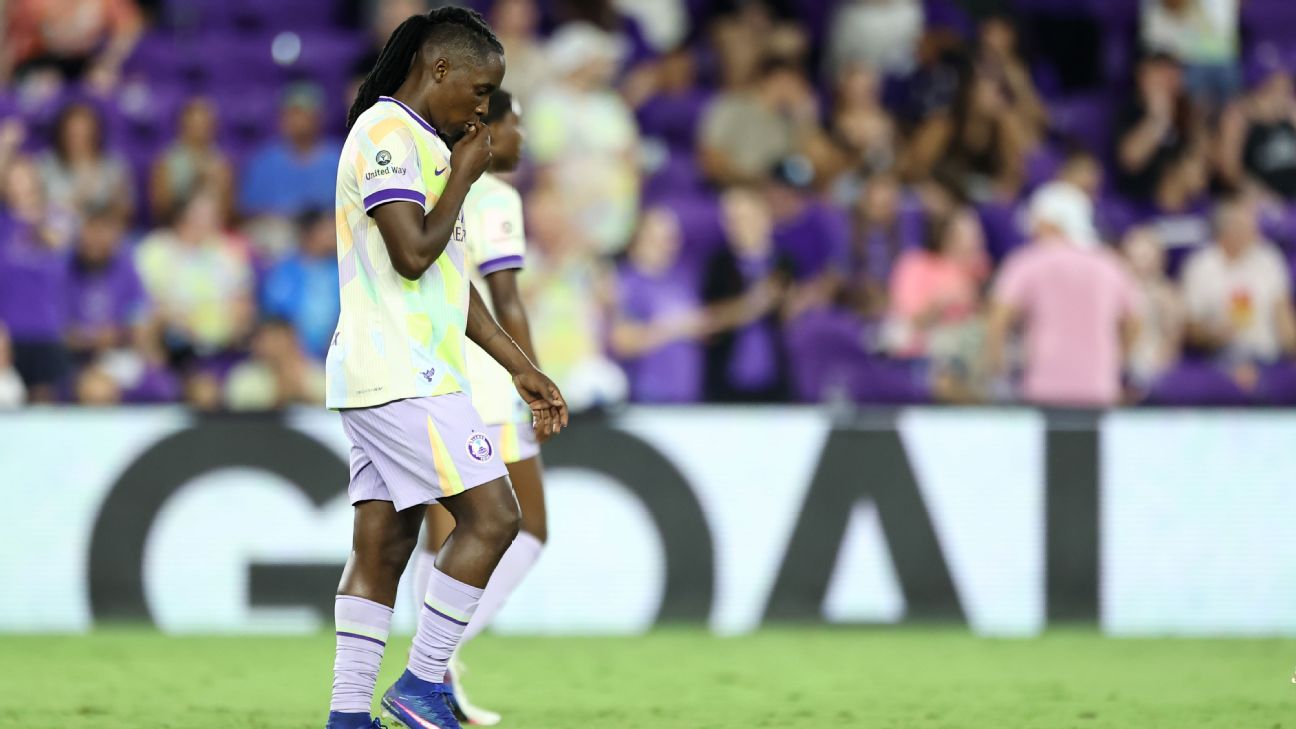 Pride's Barbra Banda scores twice, suffers late injury in win over Bay FC