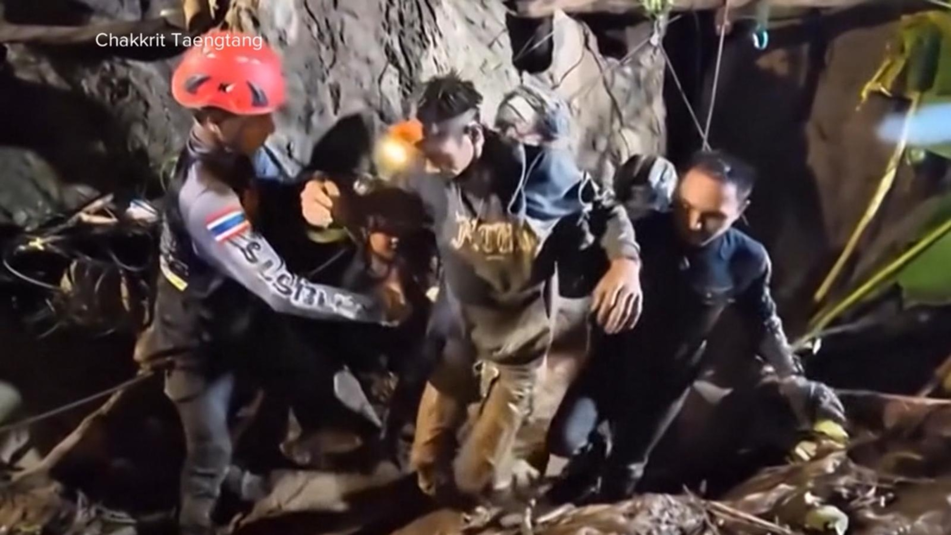 Race against time after dramatic rescue of miner trapped in flooded ...