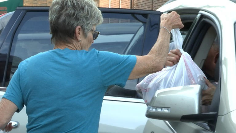 Clay County Outreach Food Pantry reacts to Wichita Falls Area Food Bank ...