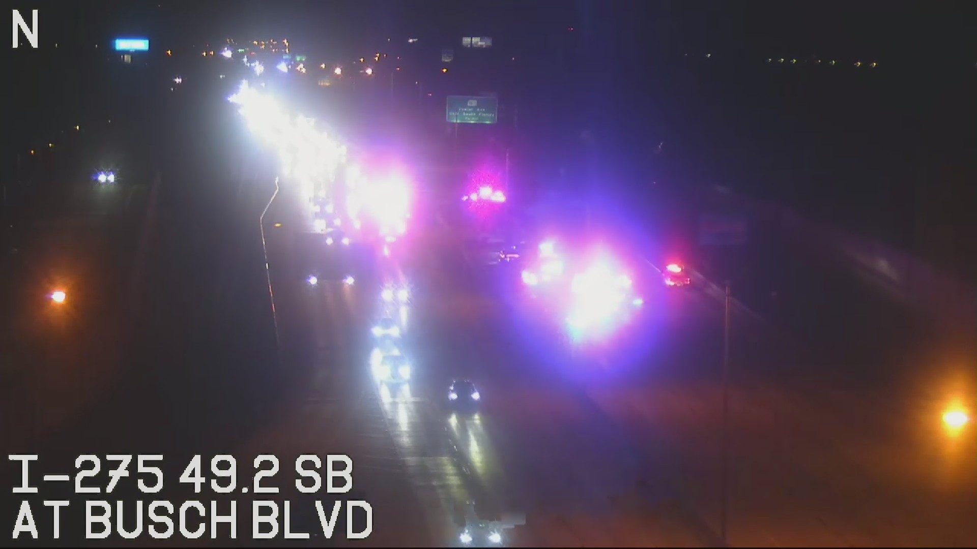 Crews respond to deadly 3-car crash on I-275 in Tampa