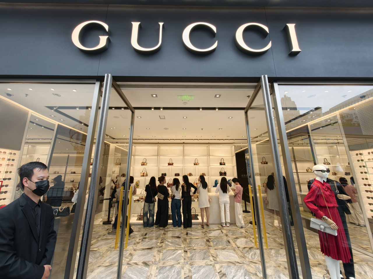武汉SKP·K大道：GUCCI武汉SKP精品店