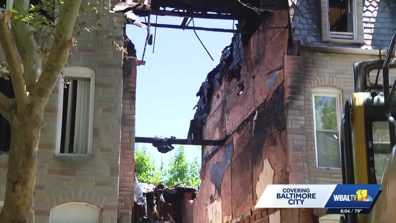 Body found after 3-alarm rowhouse fire in Baltimore