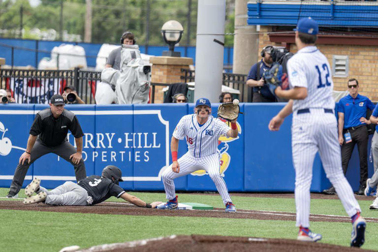 KU Jayhawks win NCAA regional opener. See photos from historic game in ...