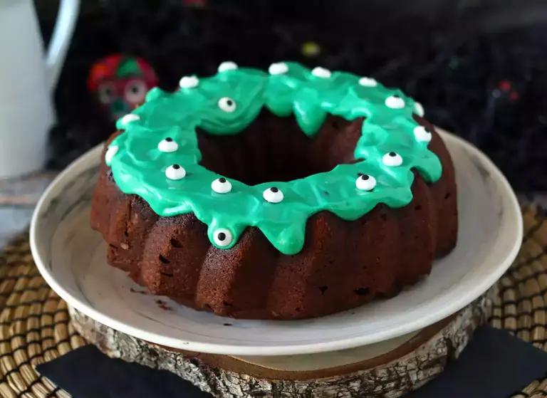 Halloween bundt cake, den läckra chokladkakan som får det att vattnas i ...