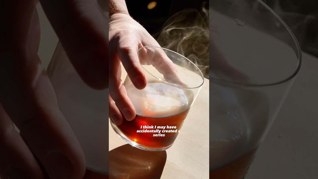 The cold fashioned - a classic turned coffee