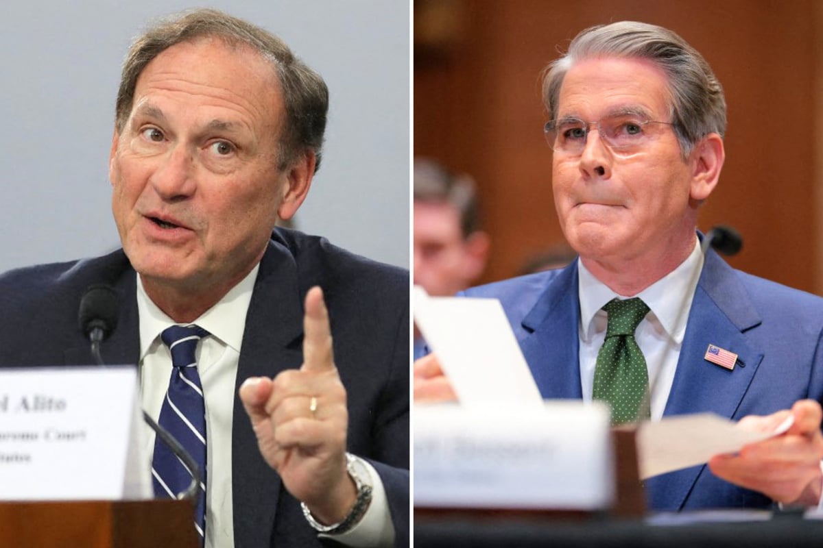 Trump admin responds after Justice Alito's son is caught working ...