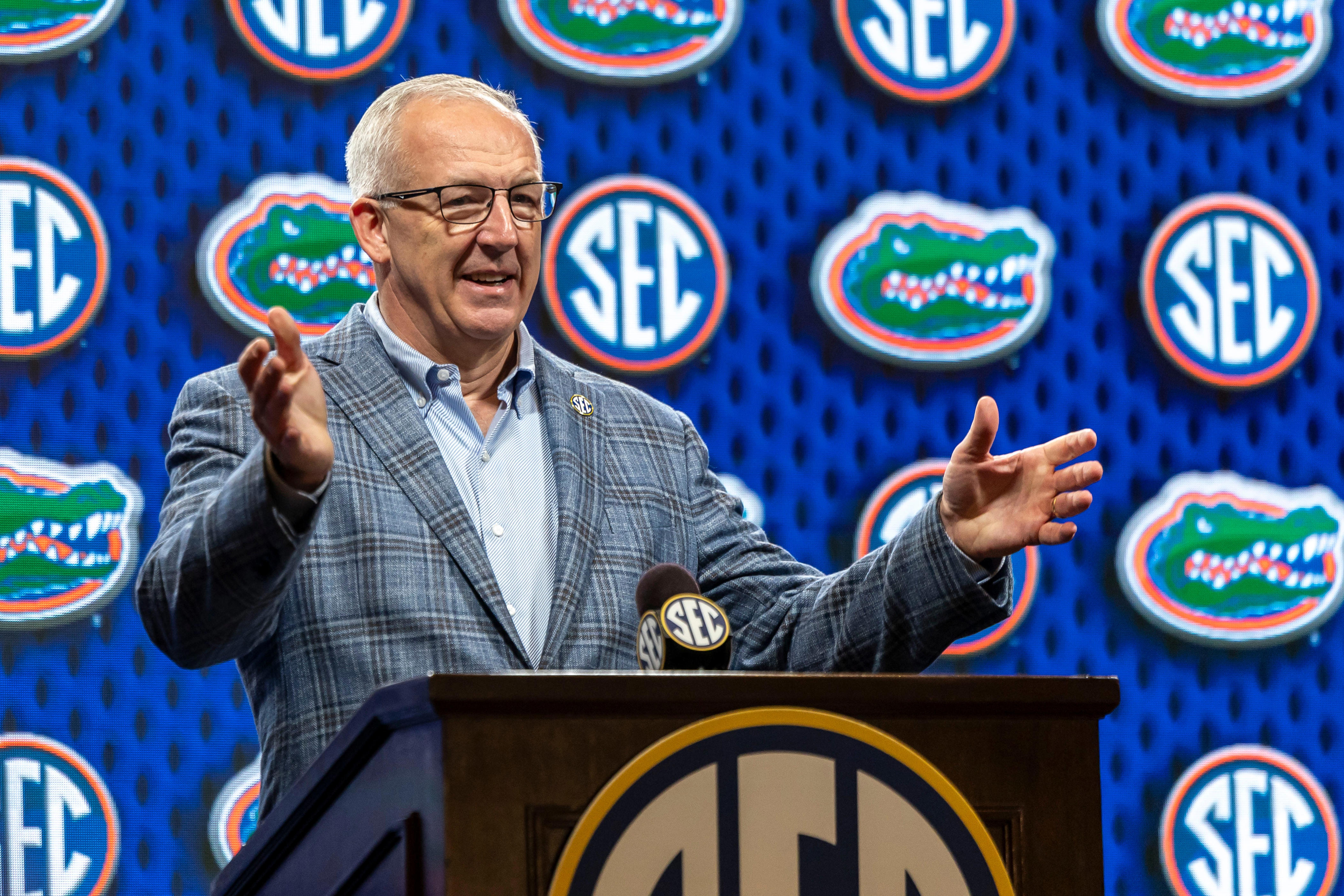 SEC commissioner Greg Sankey can't let go of the Big Ten being better