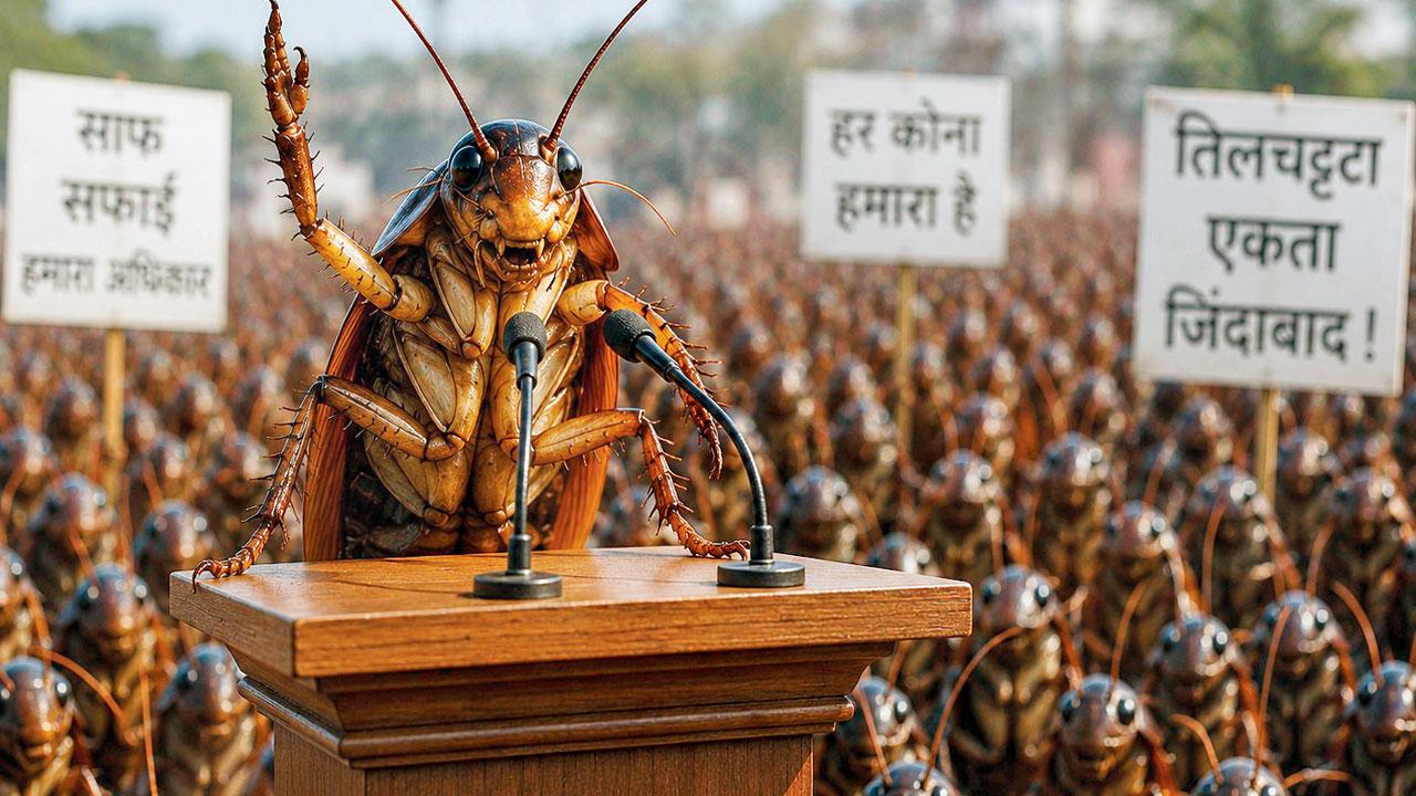 What the cockroach doesn’t know