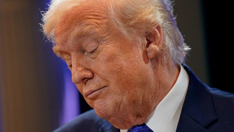 Trump had two hours to change his war — and he punted