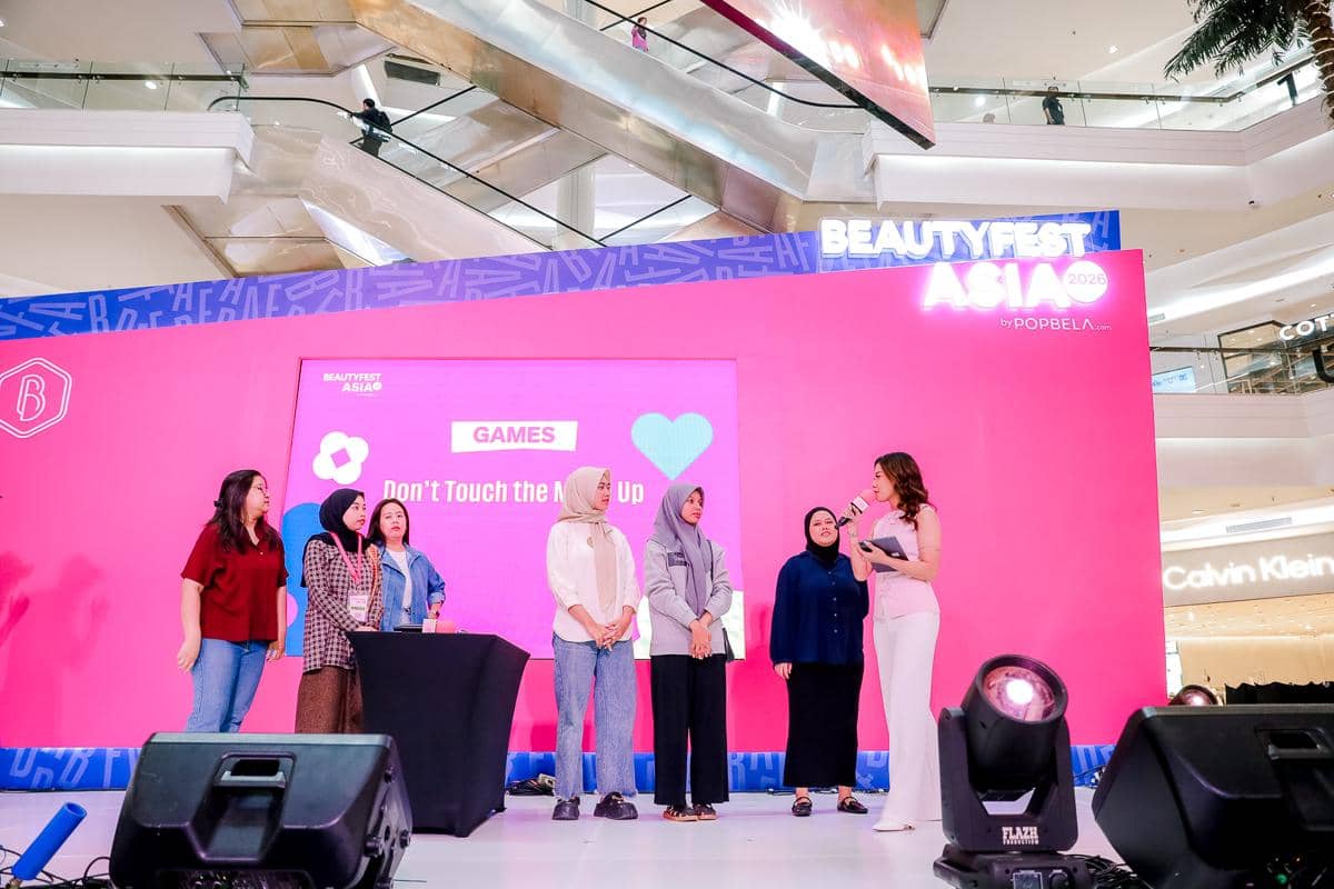 Serunya main games Don't Touch The Make Up BFA 2026 Jakarta, sengit!