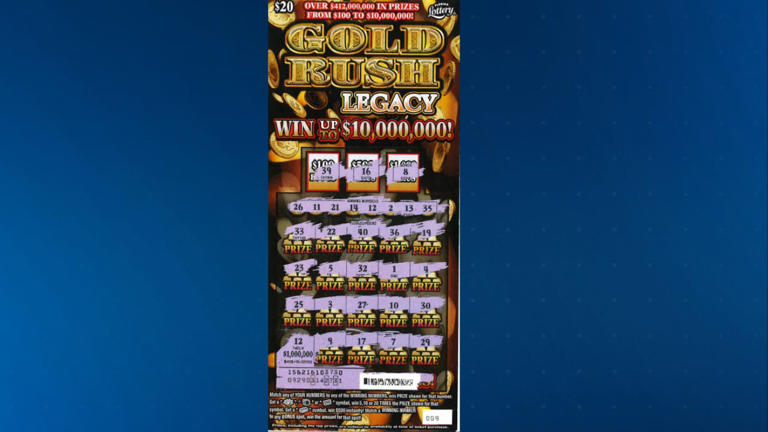 Marion County woman wins $1 million from Florida Lottery scratch-off ticket