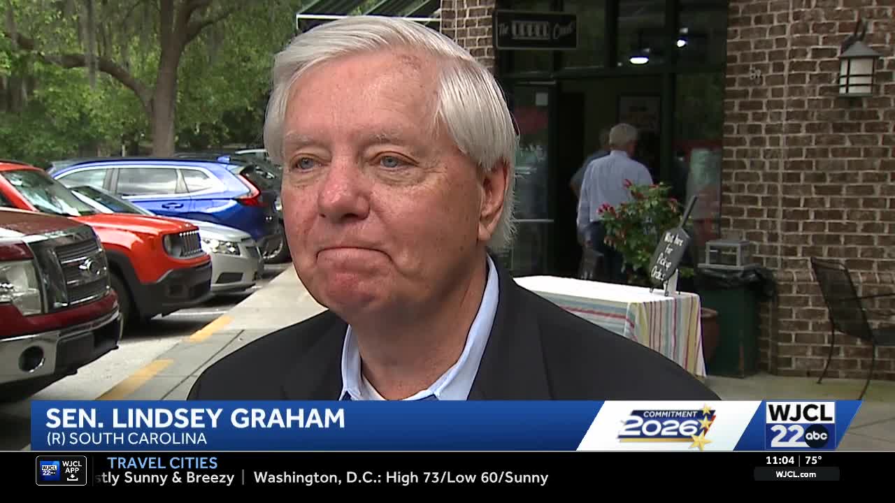 Sen. Lindsey Graham visits Beaufort