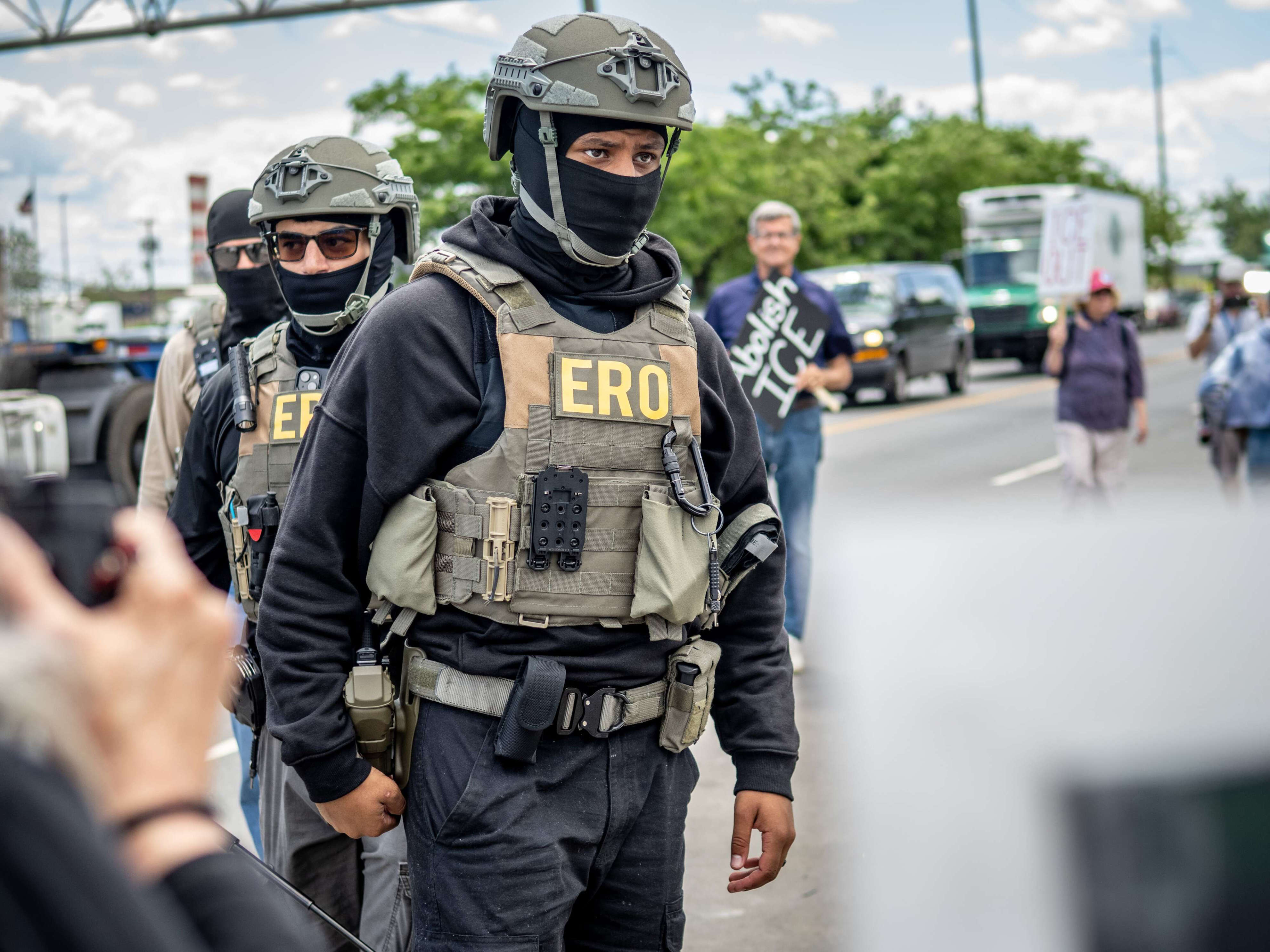Protester who threatened ICE agent’s family at Delaney Hall facing ...
