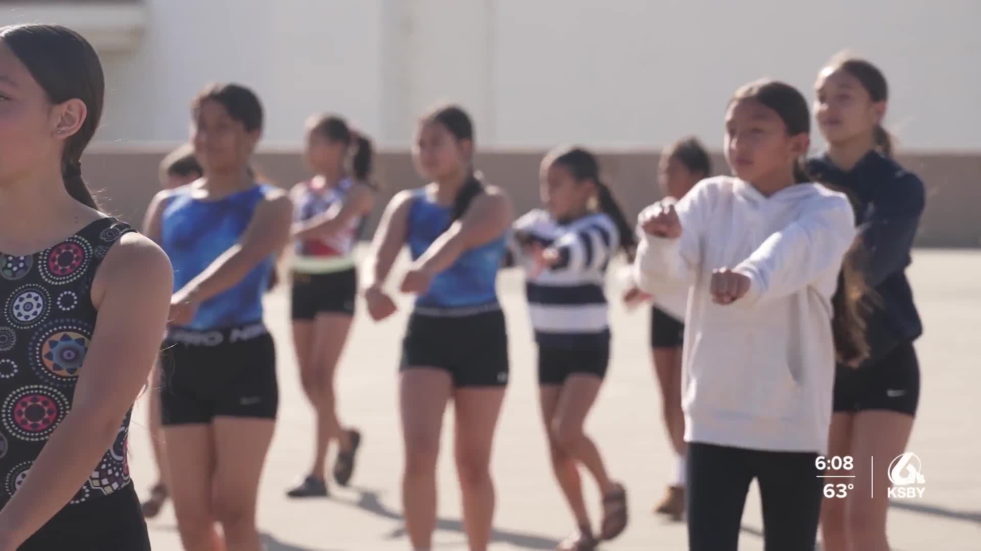 Young Santa Maria gymnasts prepare for annual Elks Rodeo Parade appearance