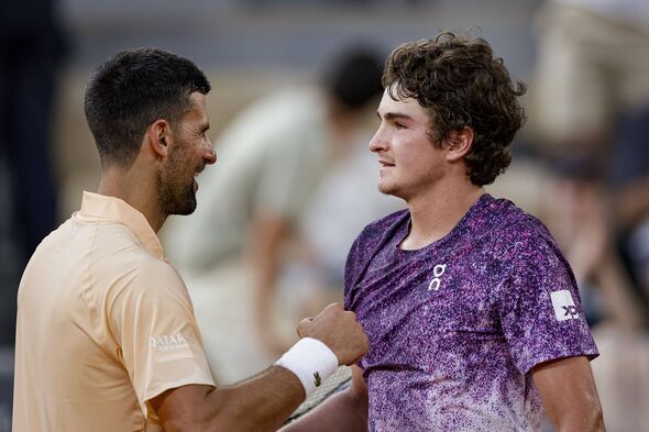 Joao Fonseca shares what Novak Djokovic told him after French Open upset