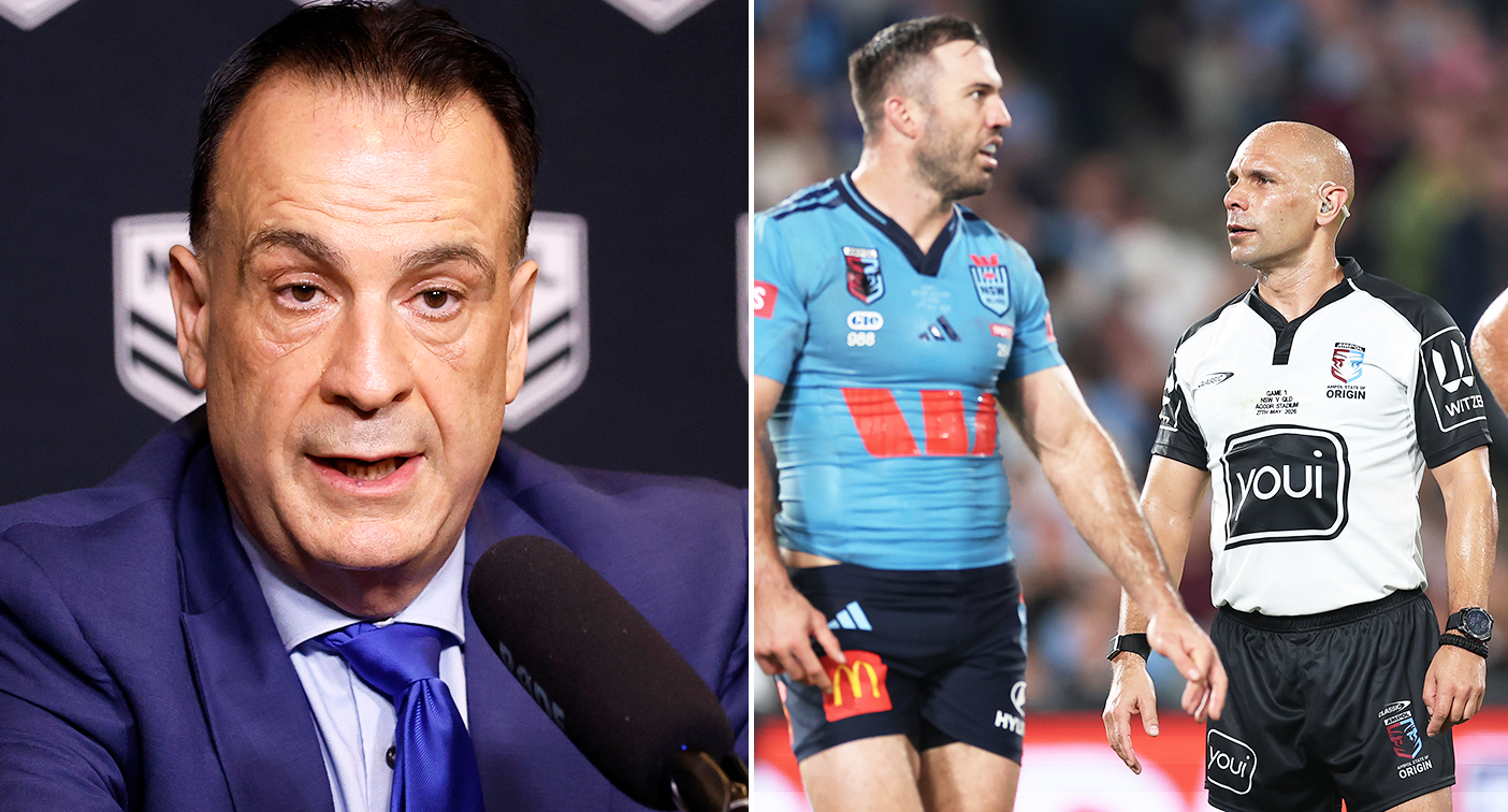 Peter V'landys speaks out as NRL makes call on Ashley Klein refereeing ...