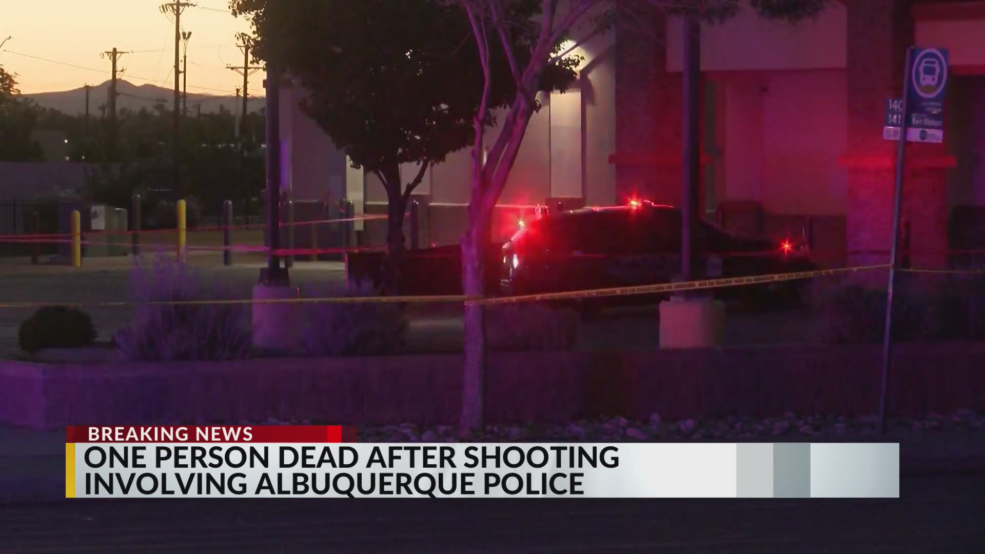 1 dead following shooting involving Albuquerque police