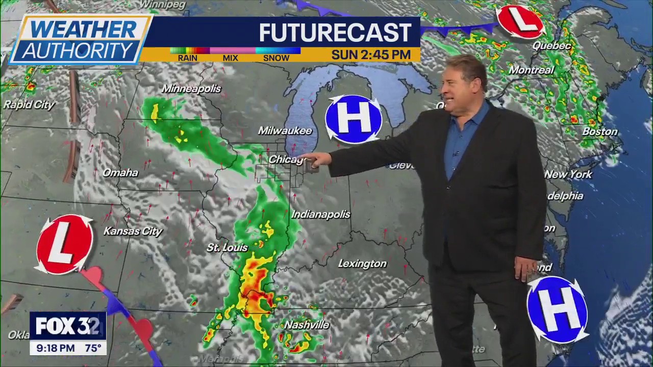 Chicago weather: Temperatures rising over the weekend