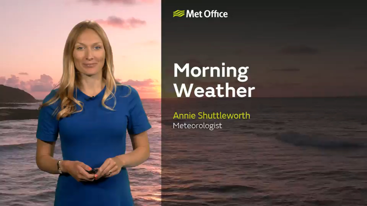 Met Office Saturday morning weather forecast 30/05/26
