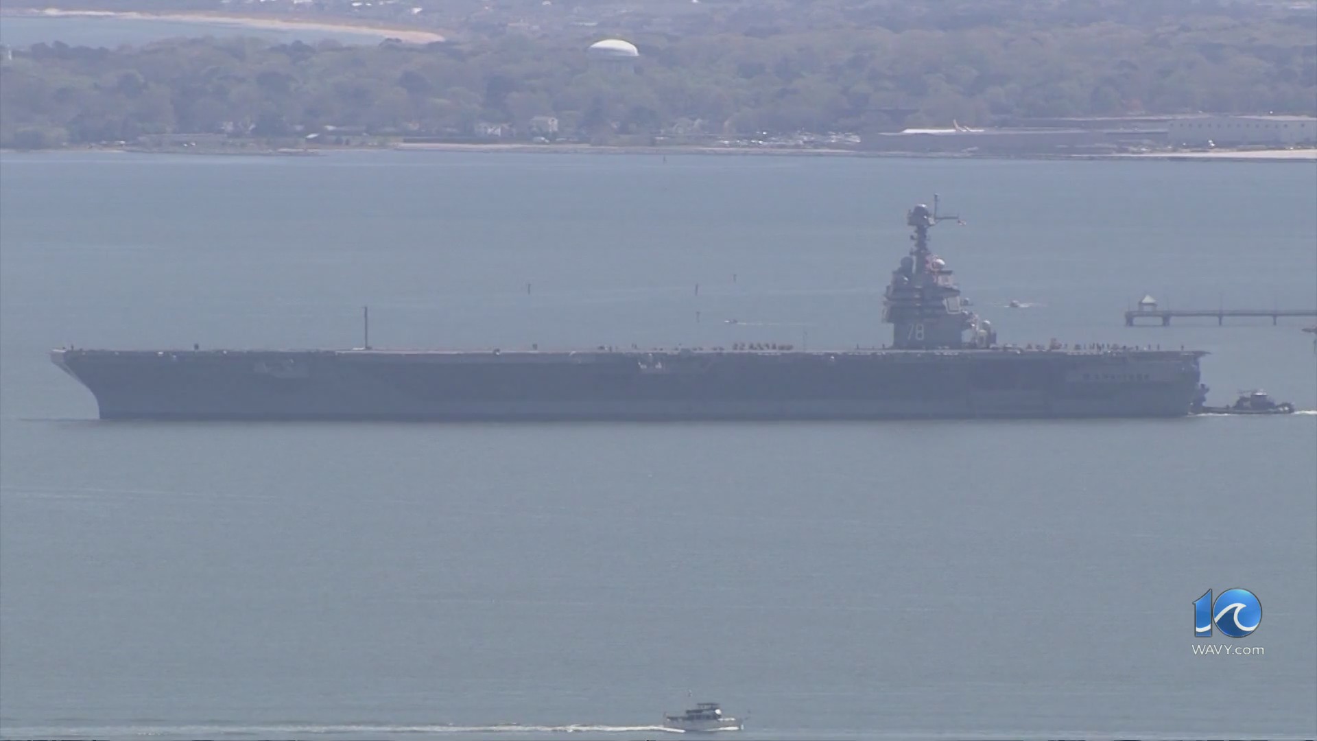 Navy plans to use Ford-class aircraft carrier to power Naval Station ...