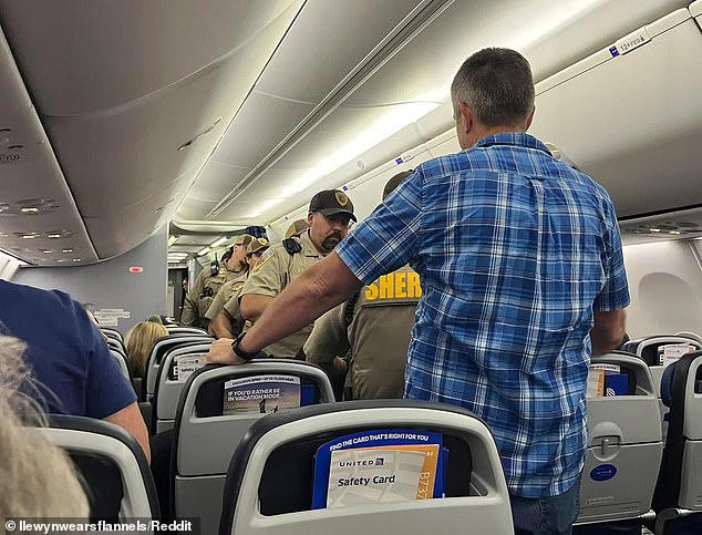 United Airlines flight forced to make emergency landing after passenger ...