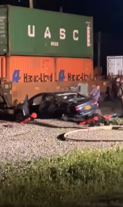Vehicle on tracks hit by train in Voorheesville