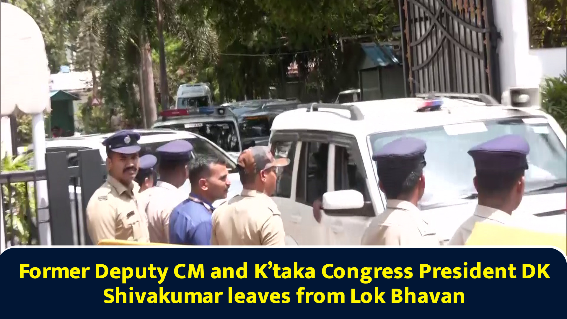 Former deputy CM and K’taka Congress president DK Shivakumar leaves ...