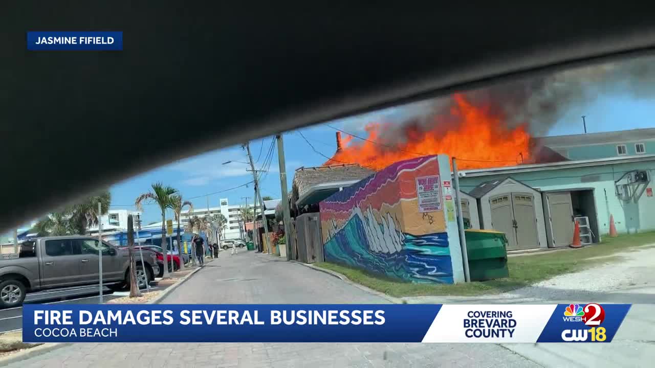 Popular Cocoa Beach restaurant goes up in flames