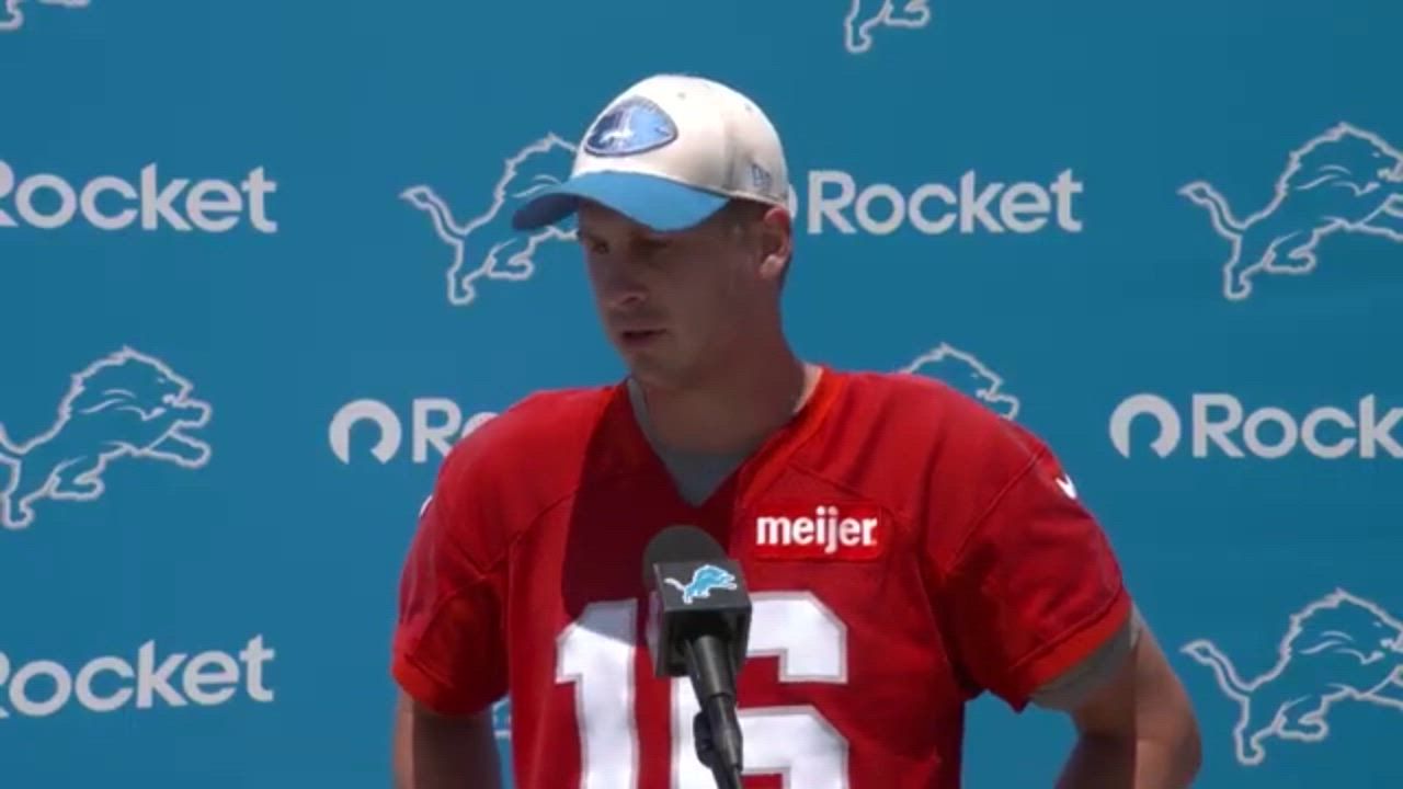 Detroit Lions Jared Goff shares early impressions of Drew Petzing