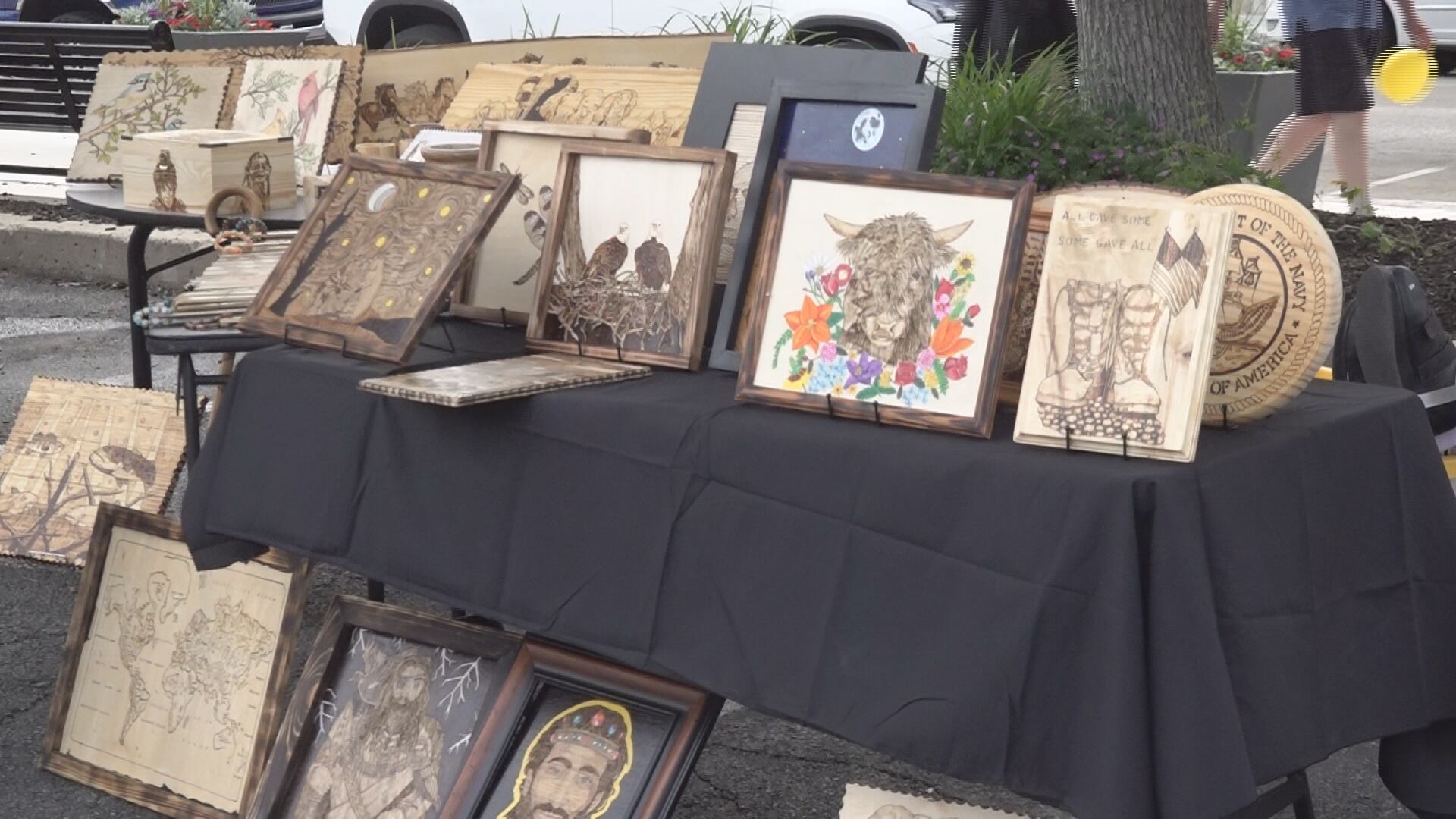 Veterans use art to spark mental health conversations