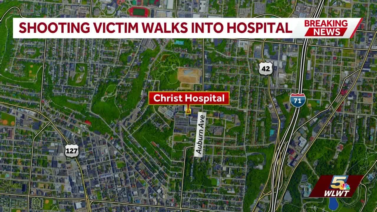 Cincinnati police investigate shooting after victim arrives at hospital