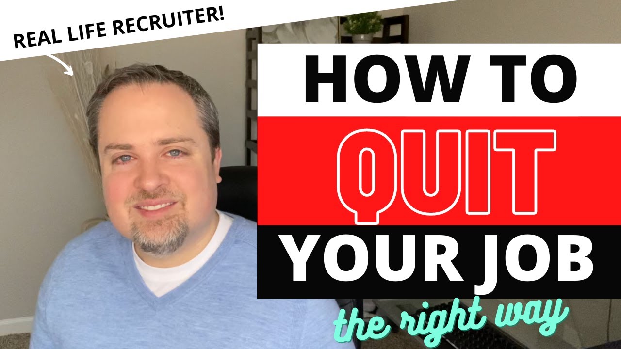 How to quit your job