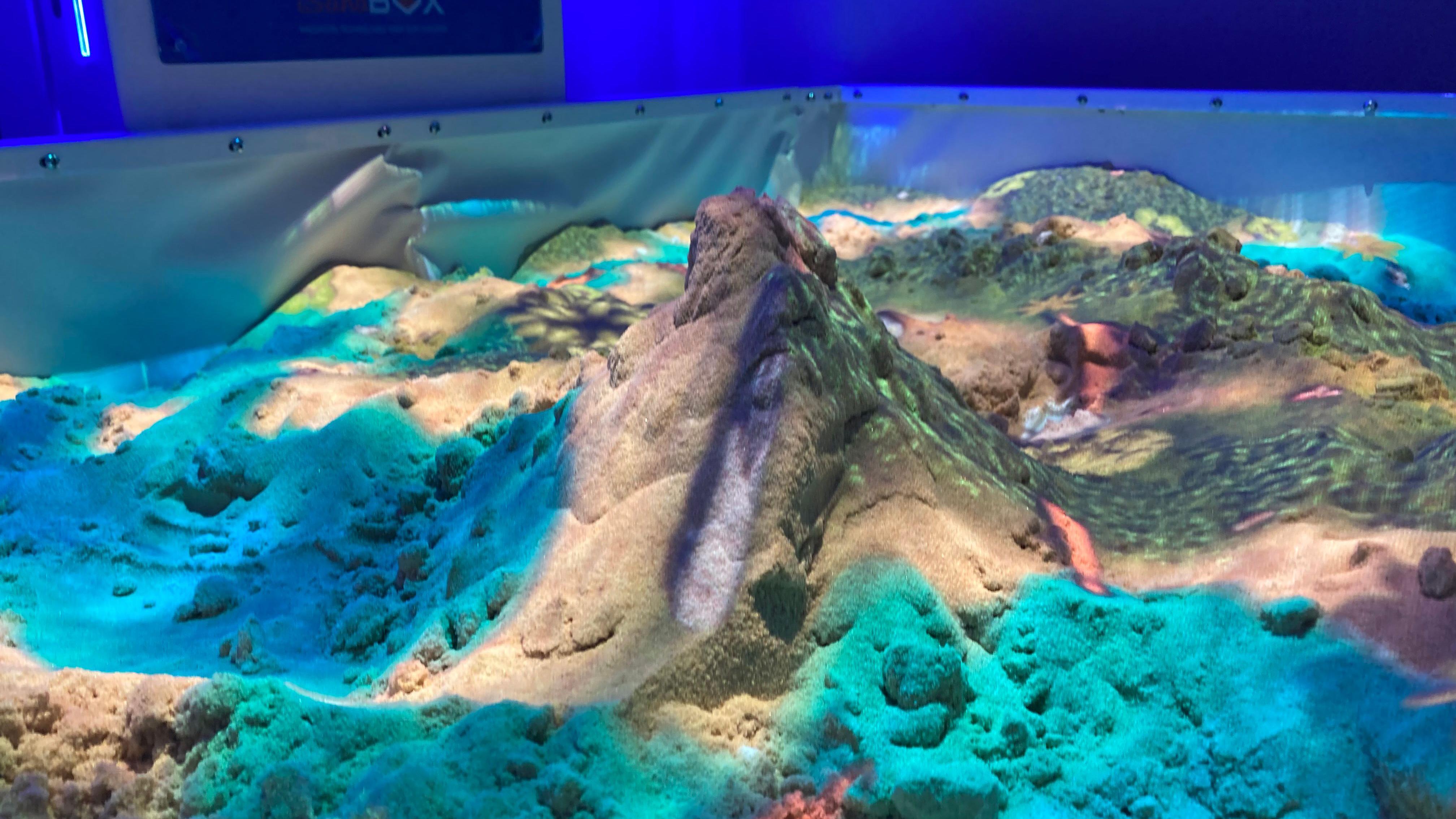 Wildlife park opens hub featuring erupting volcano