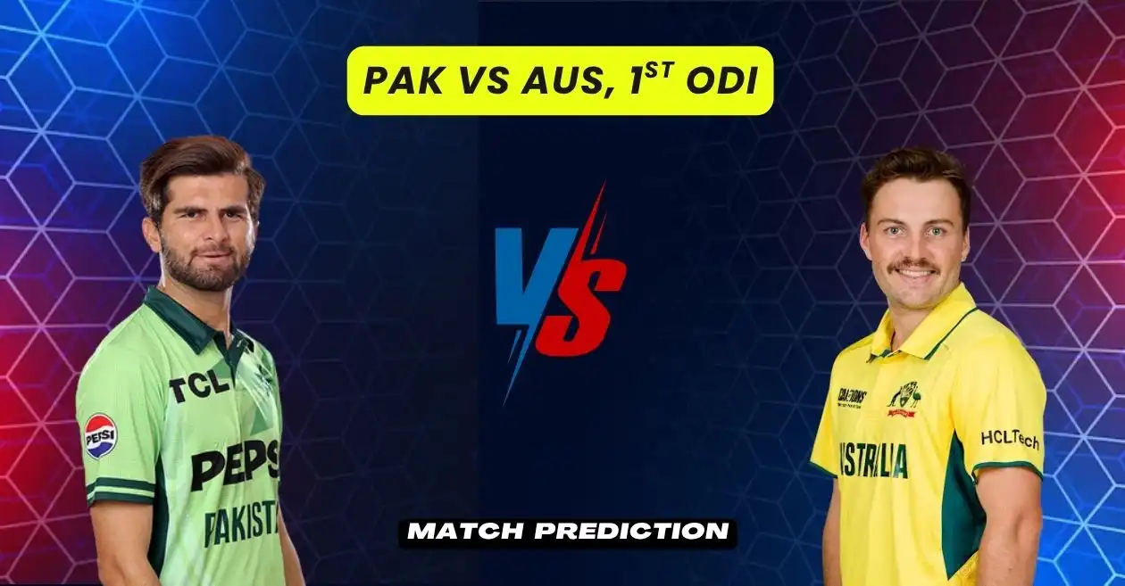 AUS vs PAK, 1st ODI, Match Prediction: Who will today’s game between ...